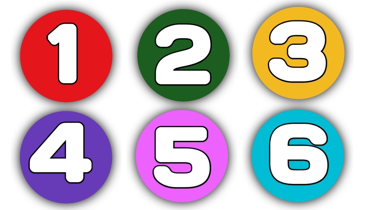 123 Numbers | 1234 Number Names | 1 To 20 Numbers Song | 12345 learning ...