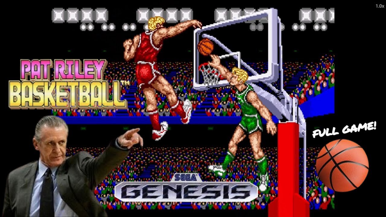 Pat Riley Basketball Tournament Playthrough (Longplay) Sega Genesis ...