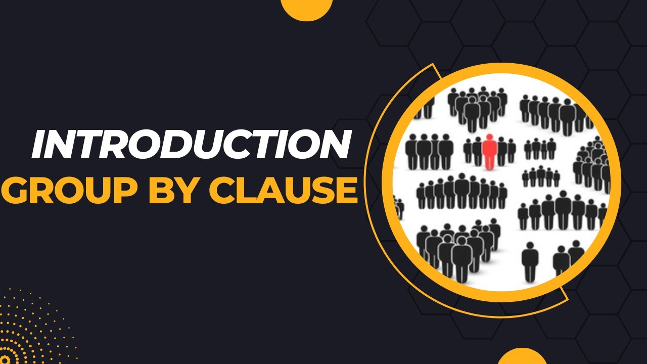 How to use Group By clause in SQL - YouTube
