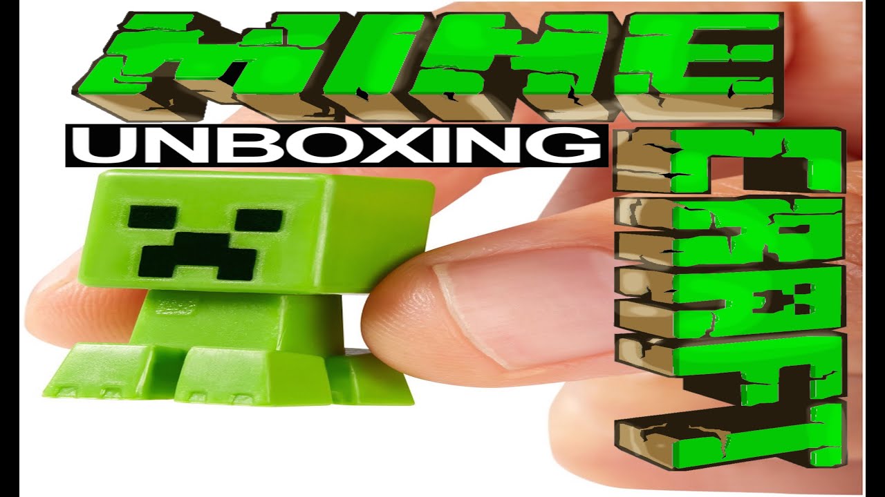 Minecraft Skeleton Creeper & Pig mini figures Unboxing!! - YouTube
