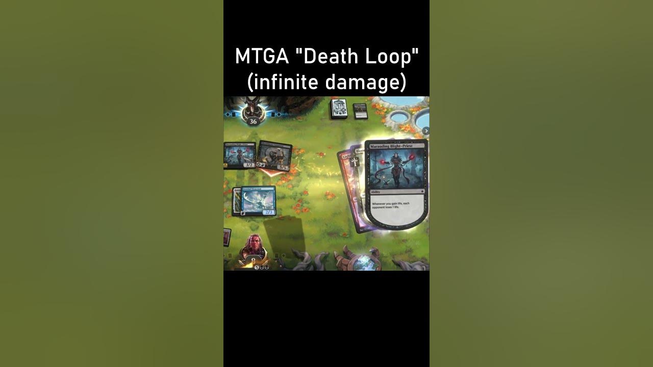 MTGA infinite damage "Death Loop" | Magic The Gathering Arena #mtgarena #mtga #mtgcommunity ...