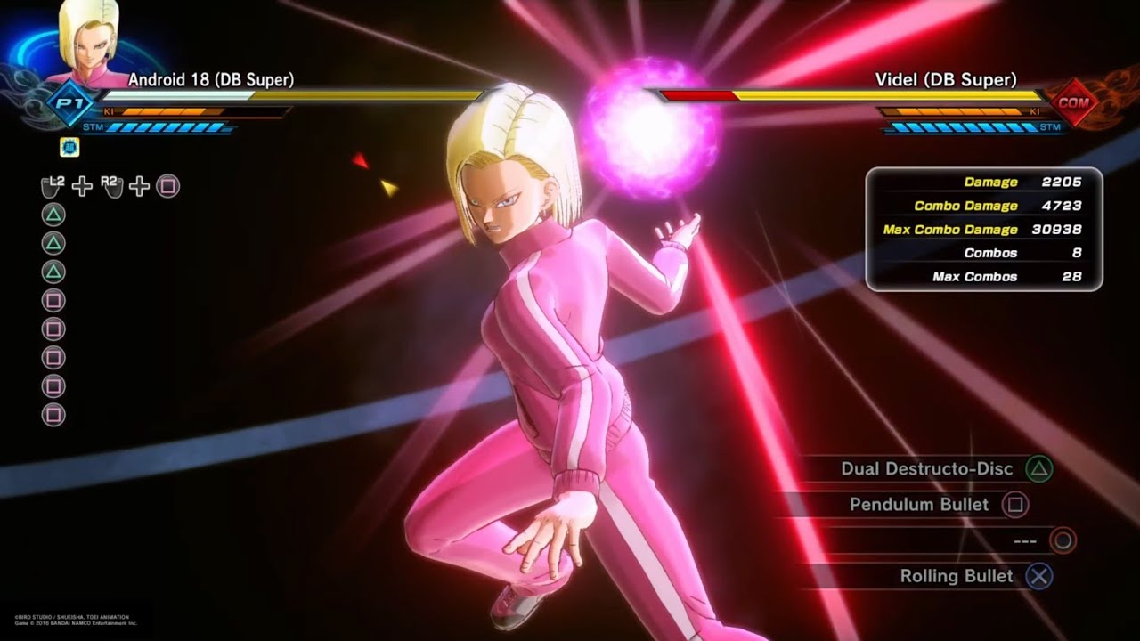 Xenoverse 2 DLC 17 ANDROID 18 DB SUPER GAMEPLAY & COMBOS - YouTube