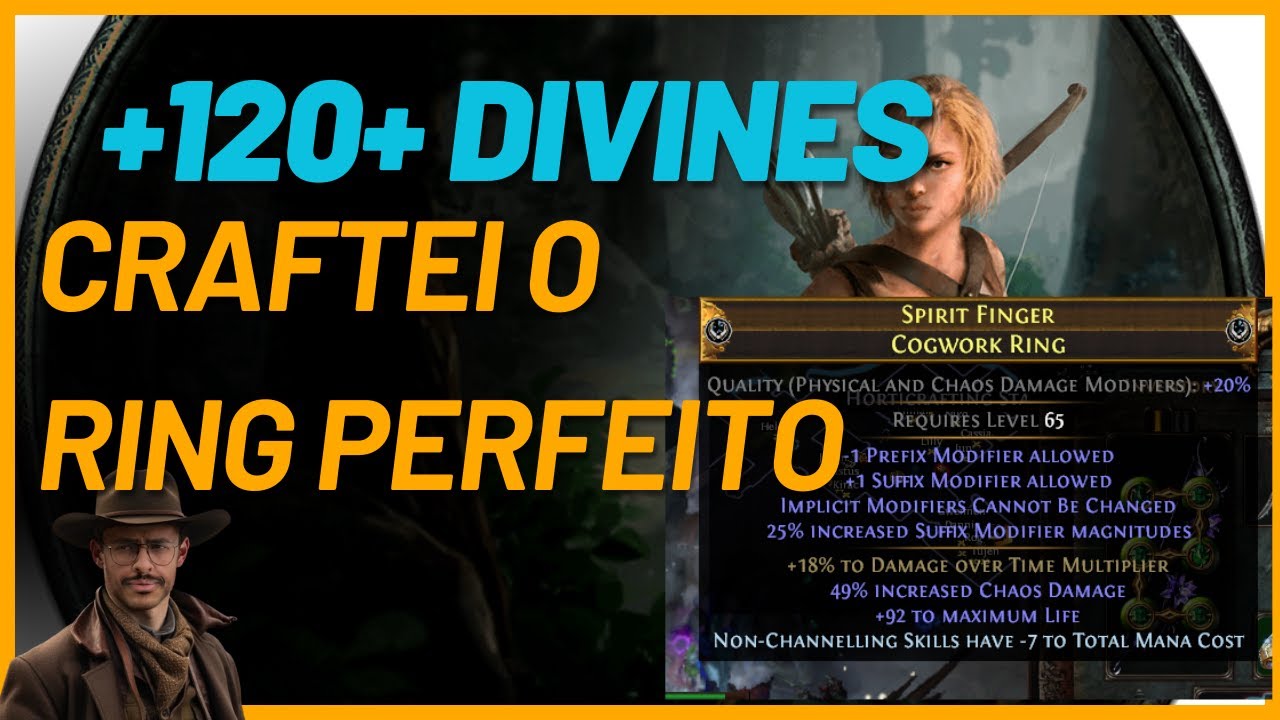 FIZ UM RING DE 120+ DIVINES DE PRIMEIRA !!! GUIA DE CRAFT RING CHAOS ...