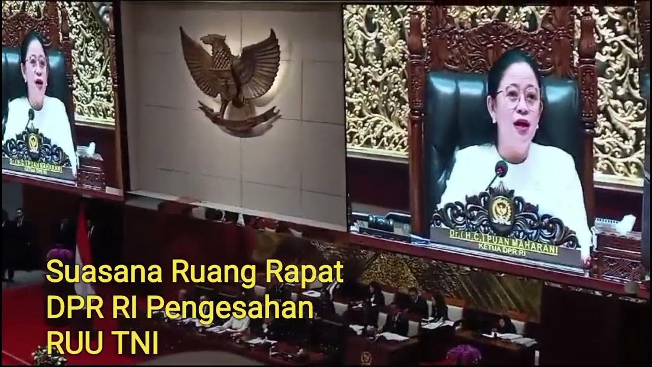 KETOK PALU, KETUA DPR RI SAHKAN RUU TNI. @viralhog @refugiomental6032 @viralvibes-d2g - YouTube