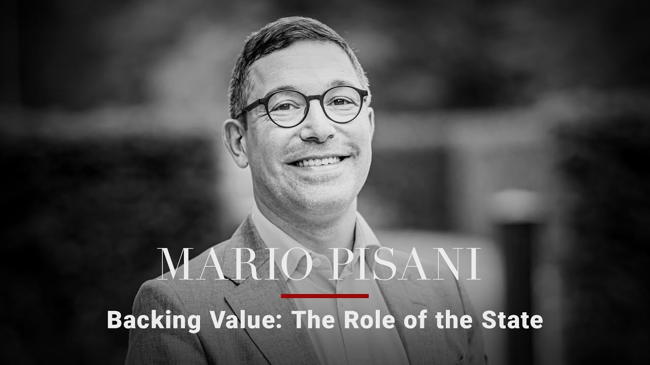 Mario Pisani — Backing Value: The Role of the State - YouTube