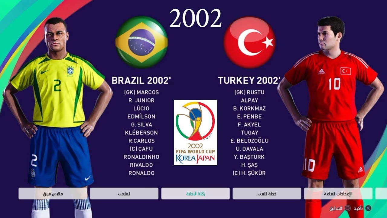 BRAZIL vs TURKEY / FIFA WORLD CUP 2002 - YouTube