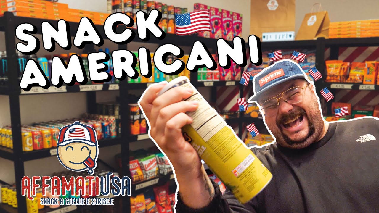 I migliori SNACK AMERICANI a Milano - AFFAMATIUSA | MochoHf - YouTube