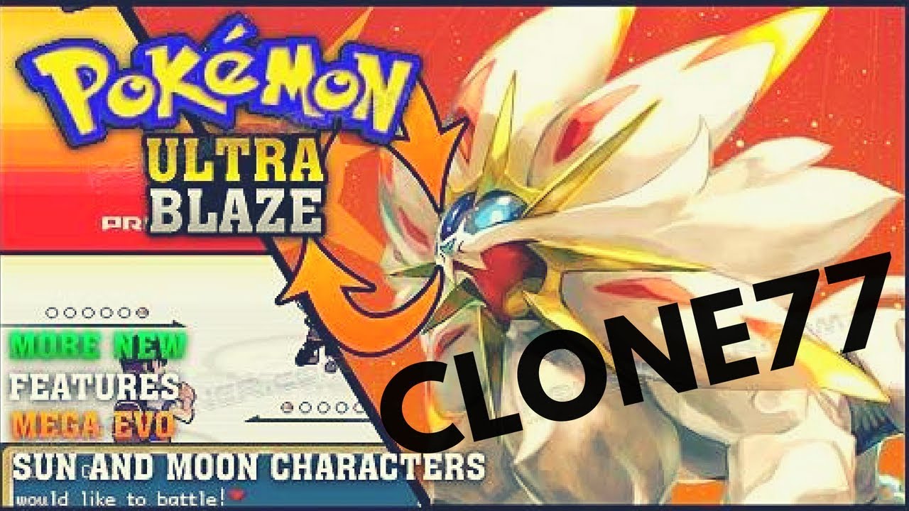 Pokemon Ultra Blaze GBA ROM Hack - YouTube