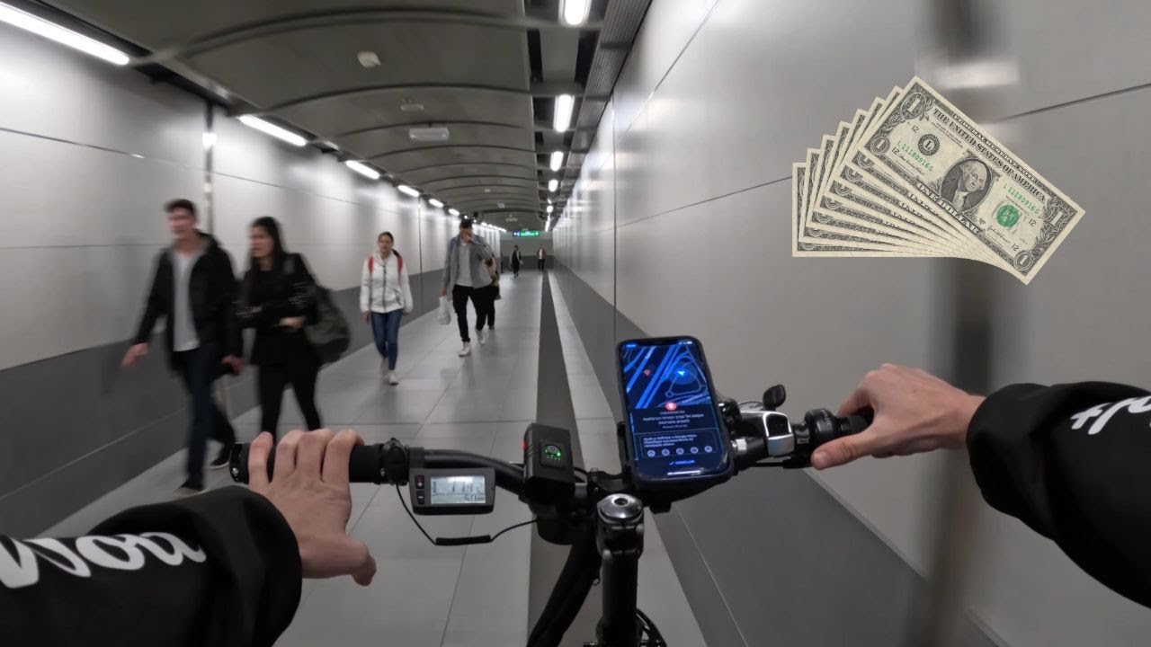 Insane Subway Delivery Challenge in 4K POV - YouTube