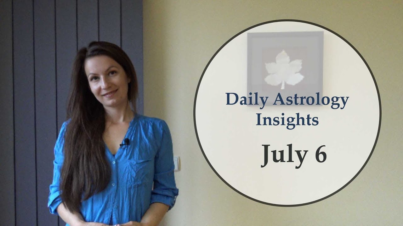 Daily Astrology Horoscope: July 6 | Sun and Uranus - YouTube