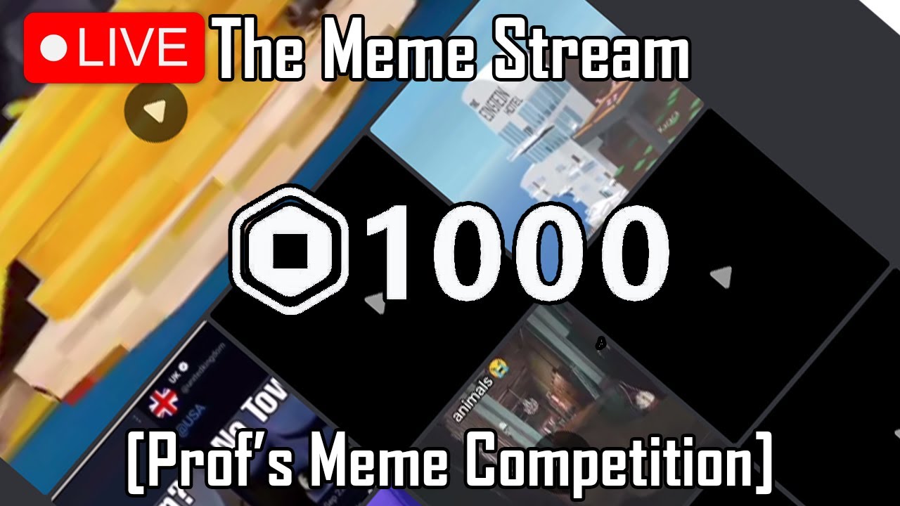 The Prof Meme Competition - YouTube