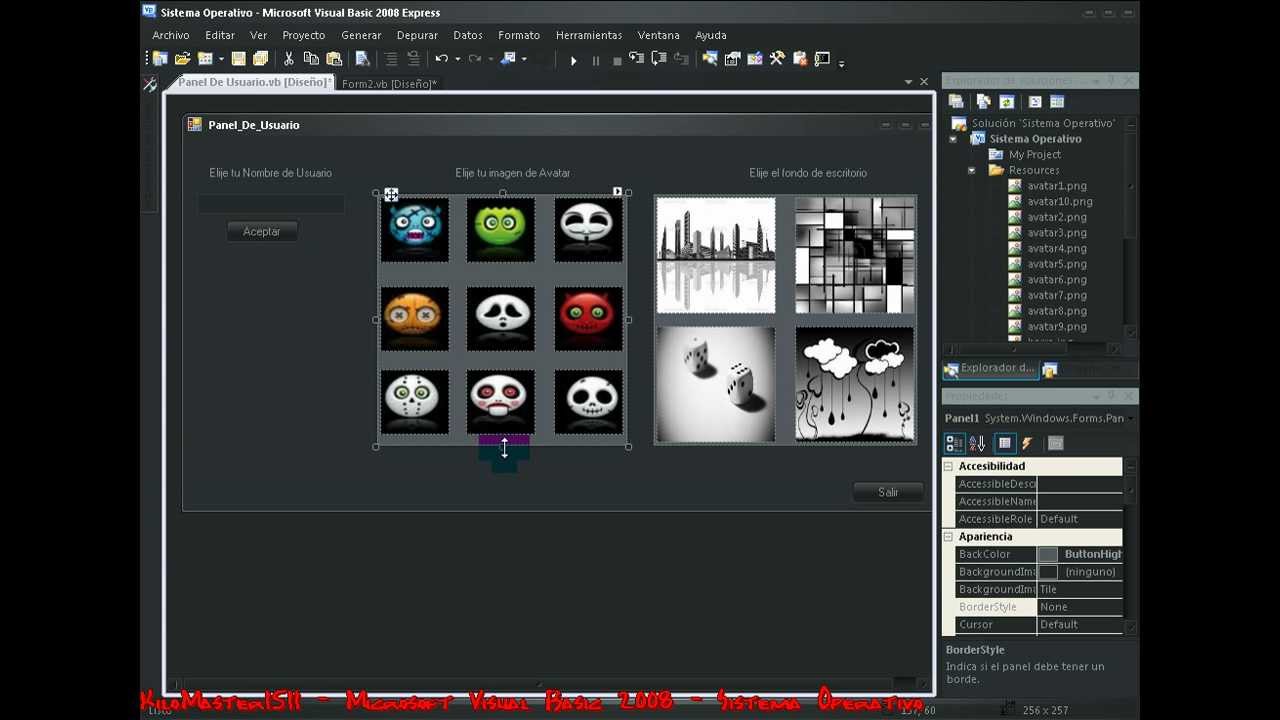 VB 2008 Tutorial - Sistema Operativo (Parte 5) - YouTube