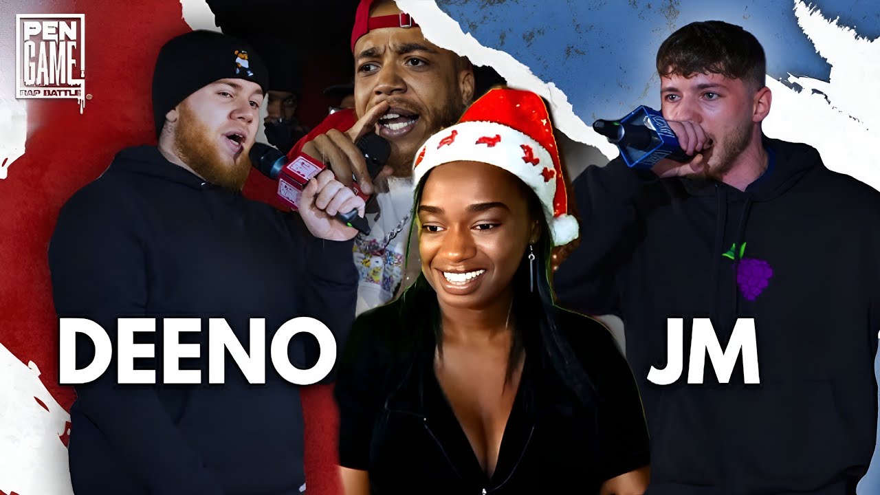 DEENO VS JM PenGame Rap Battle Reaction - YouTube