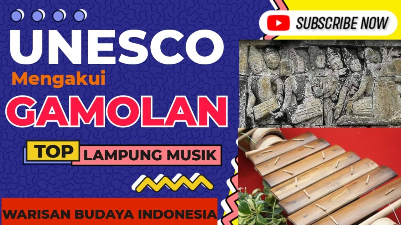 MENGENAL GAMOLAN ASET WARISAN BUDAYA INDONESIA ASAL LAMPUNG - YouTube