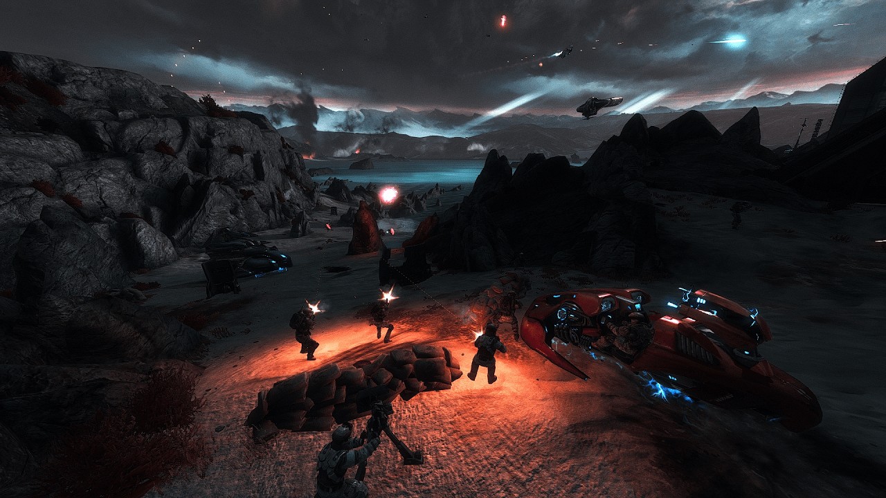 Battle for Farkas Lake | Halo Reach Polished Mod - YouTube