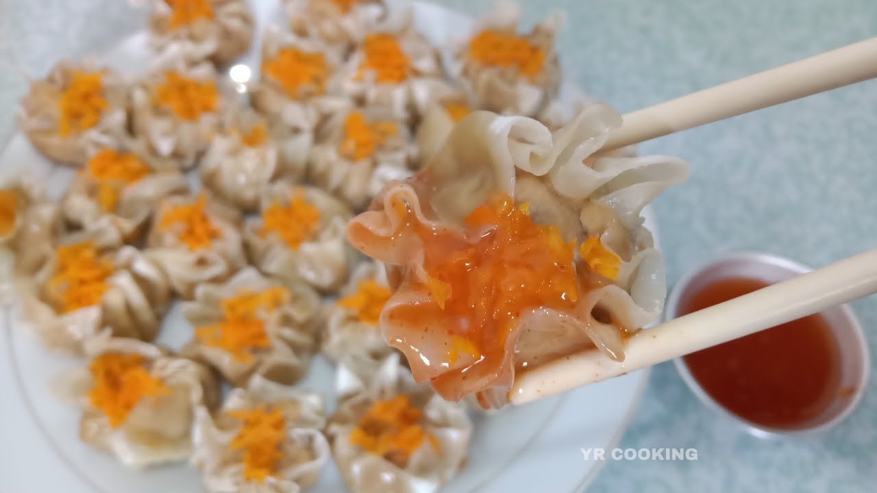 Resep Dimsum Ikan Tuna Enak Lembut Tanpa Minyak Wijen Youtube