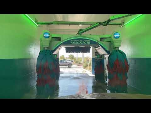 Ryko SoftGloss Maxx 5 with Mark VII Dryers at Shell/Fischer's Gas Station in Converse TX (Right ...