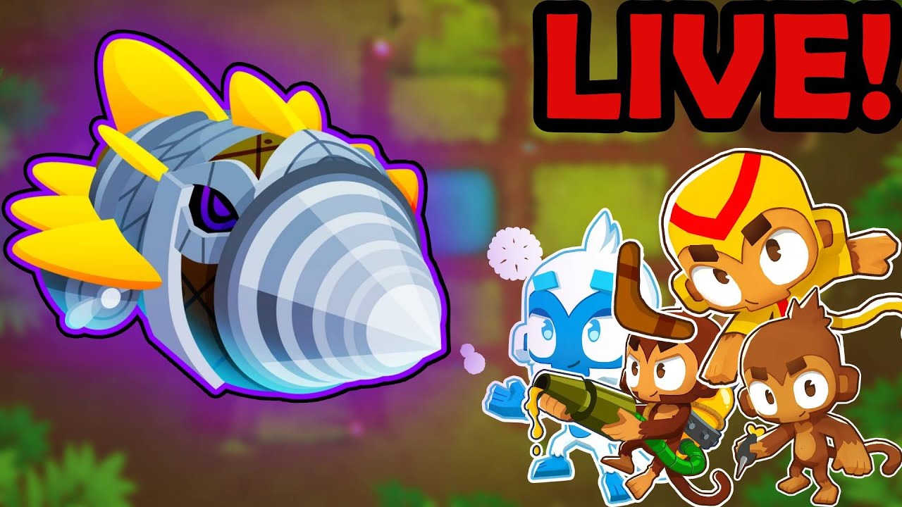 🎈LIVE BTD 6! - Defeating The ELITE DREADBLOON BOSS! Solo Play For Now ...