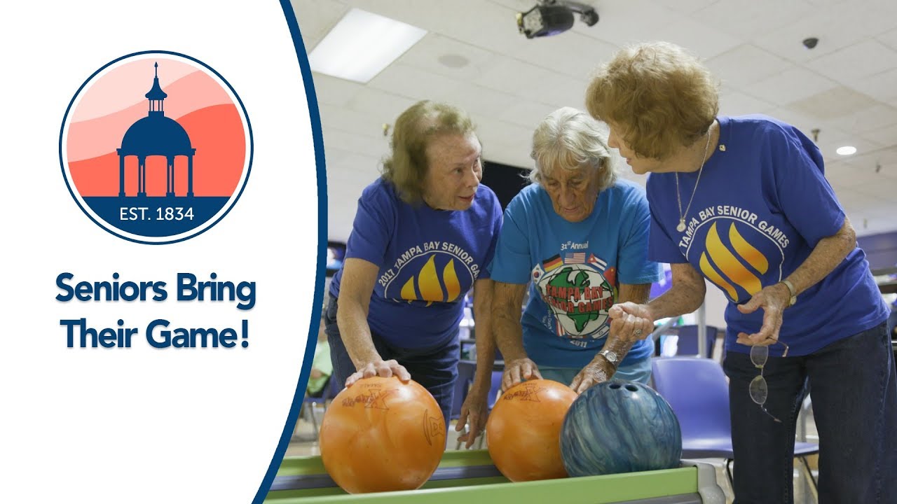 Let the Competition Begin at the 2017 Senior Games! - YouTube