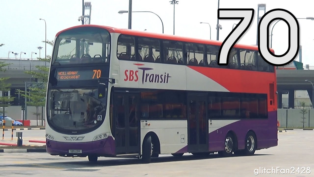 [SBST] SBS23K on Service 70 - Volvo B9TL Wright Eclipse Gemini II - YouTube