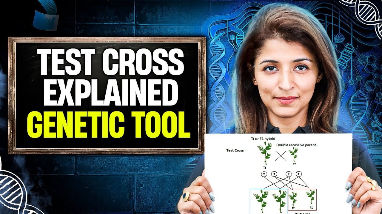 🧬 Genetic Tool: Test Cross – Easy Explanation | Homozygous vs ...
