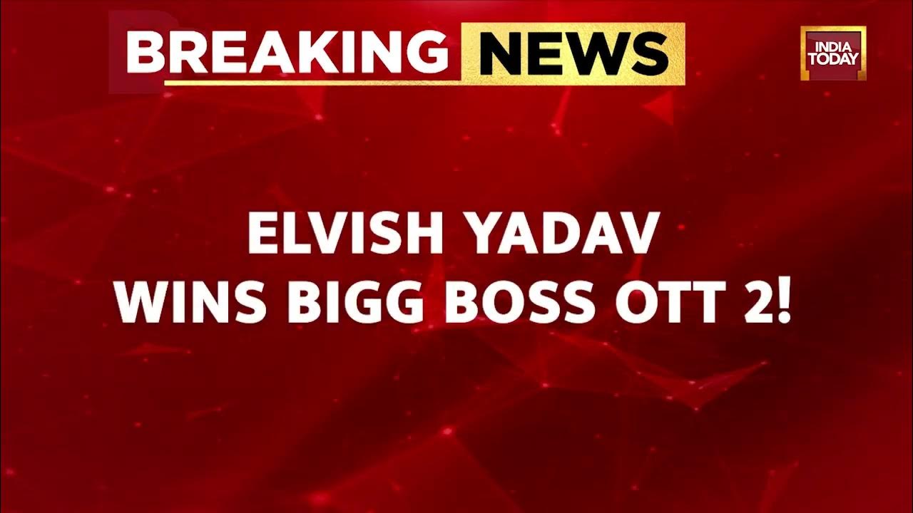 Elvish Yadav Creates History Becomes First Wild Card To Win Bigg Boss