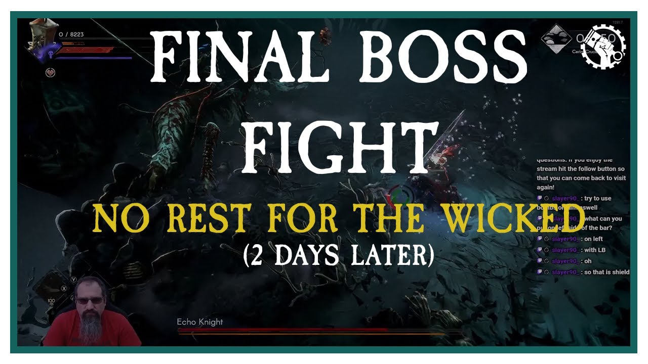 Final Boss Fight - 2 Days Later - No Rest For the Wicked - YouTube