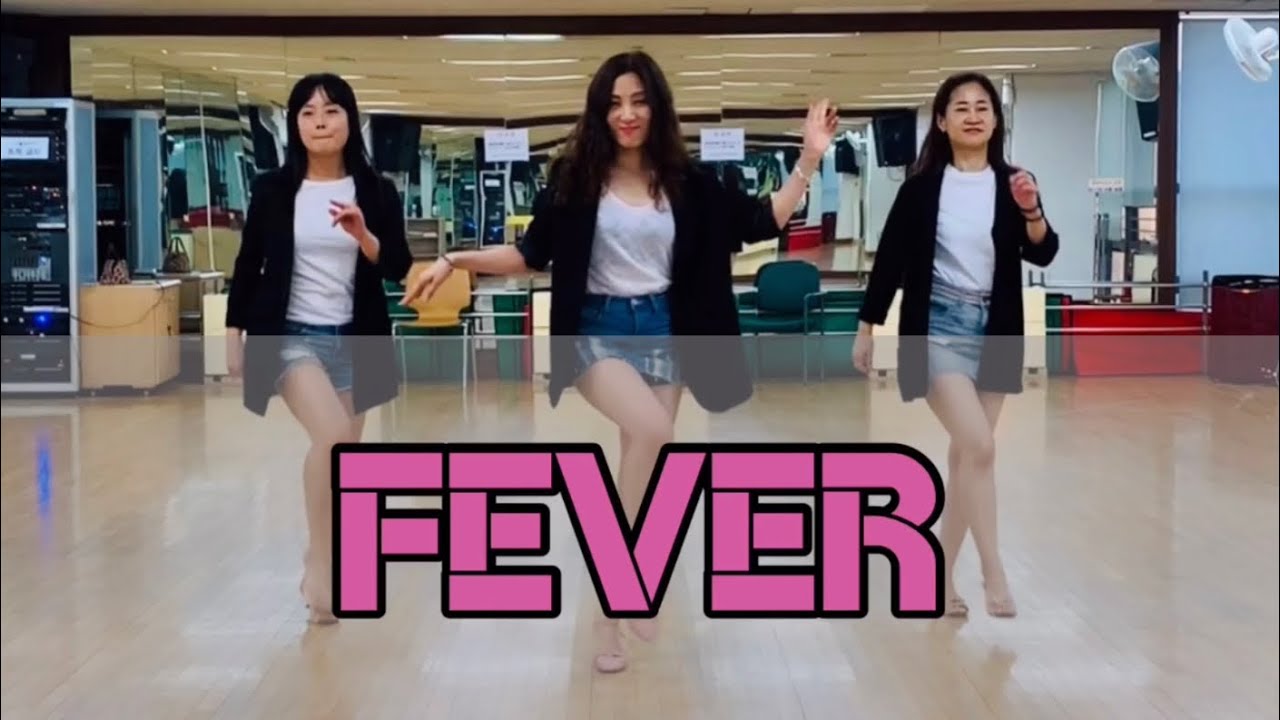 Fever line dance(Improver) Kuk Kumson (국금선), January 2020 - YouTube
