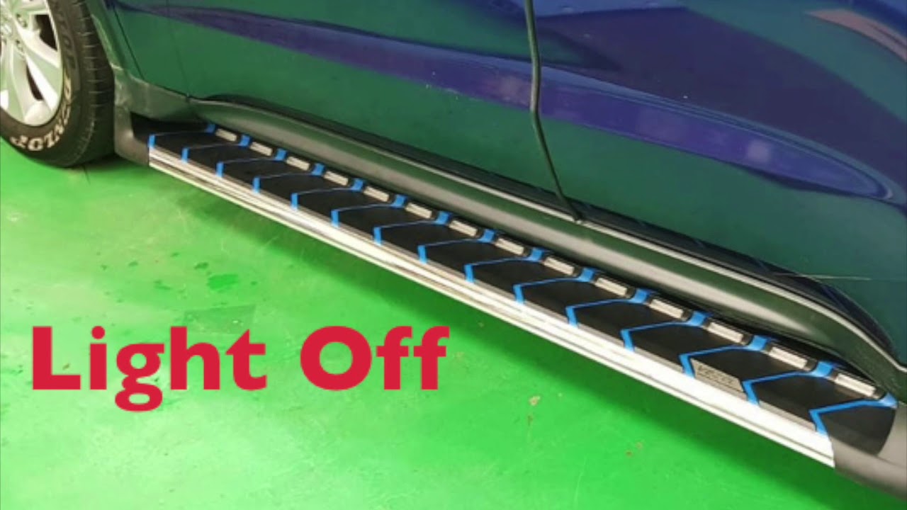 Honda Vezel LED Side Step Running Board - YouTube