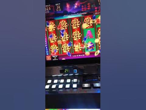 Massive win on Konami slot machine - YouTube