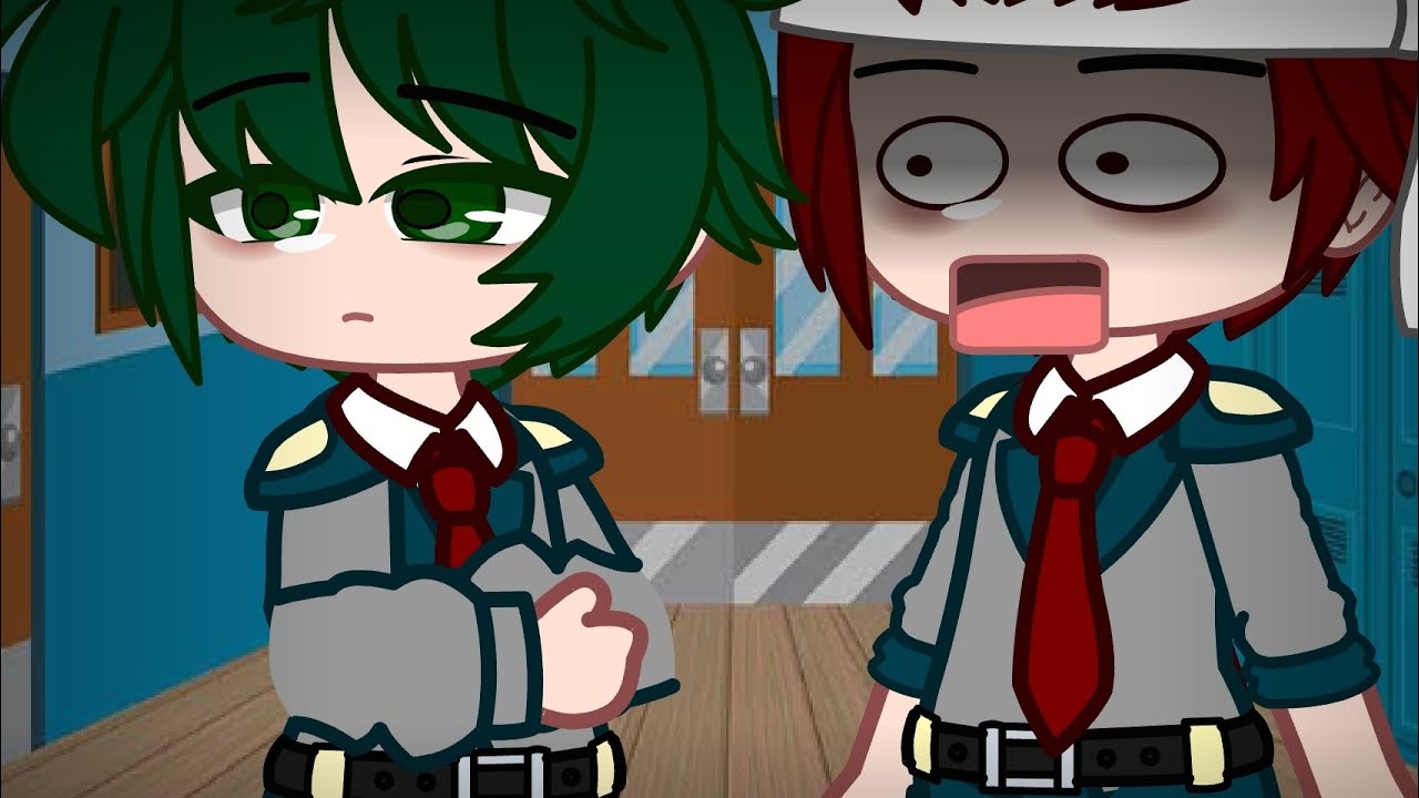 'when Midorya is the only one who can make Todoroki say 'yes'..' || MHA ...