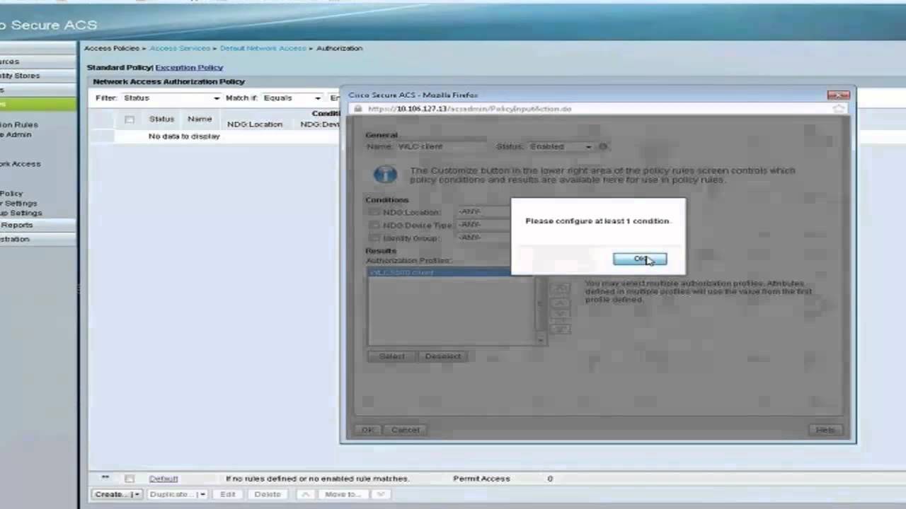 Wireless Client Connectivity with ACS 5.x - YouTube