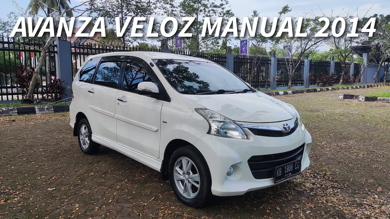 TOYOTA AVANZA VELOZ 1.5 MANUAL 2014 - YouTube