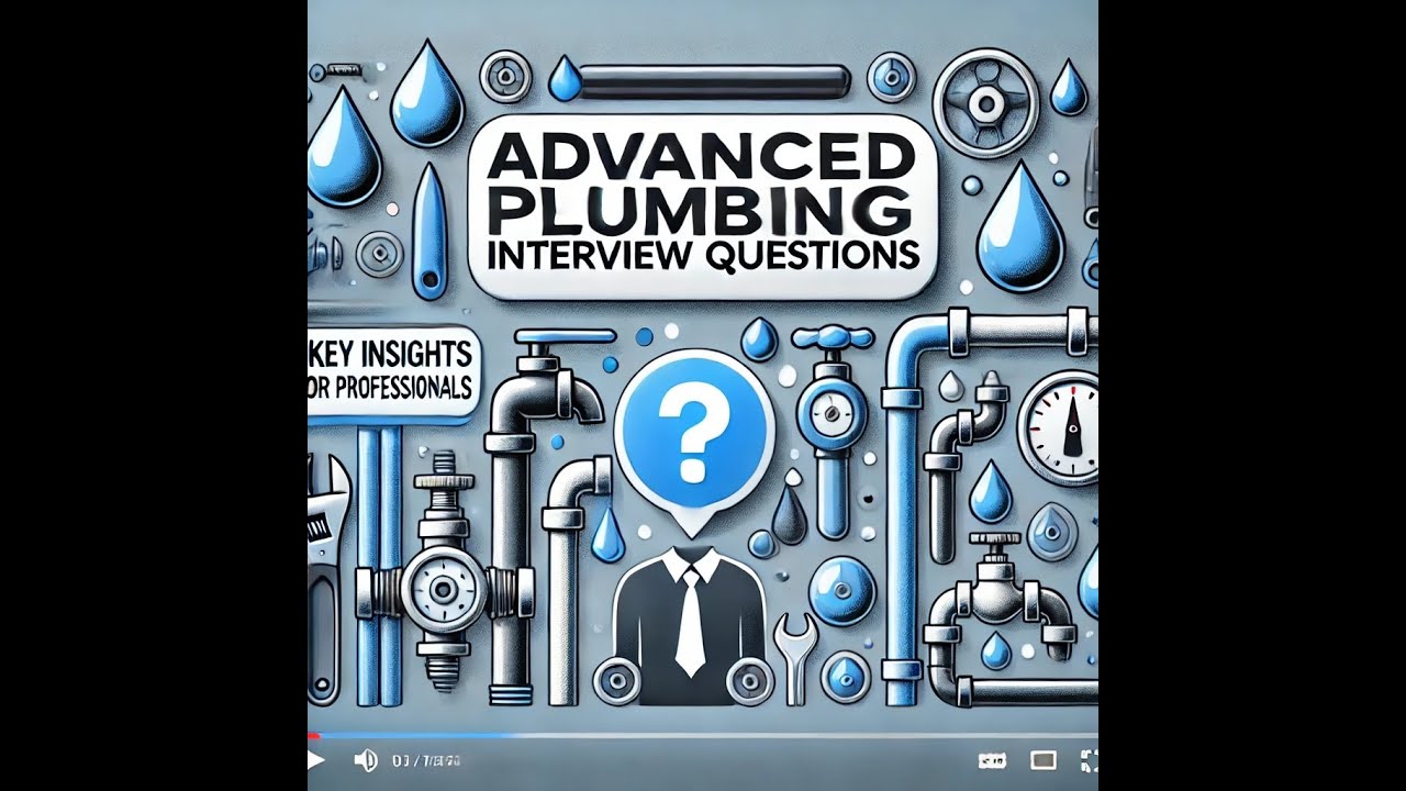 Advanced Plumbing Interview Questions | Key Insights for Professionals ...