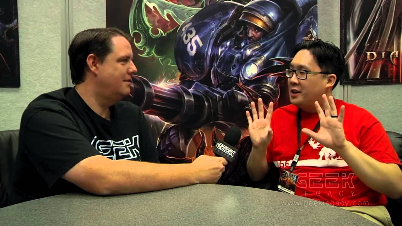 Blizzcon 2013 - Richard Khoo Talks Heroes of the Storm with Geek Legacy ...