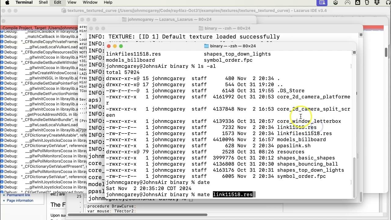 How to use Raylib in Lazarus Free Pascal with Ray4Laz on Mac M1 - YouTube