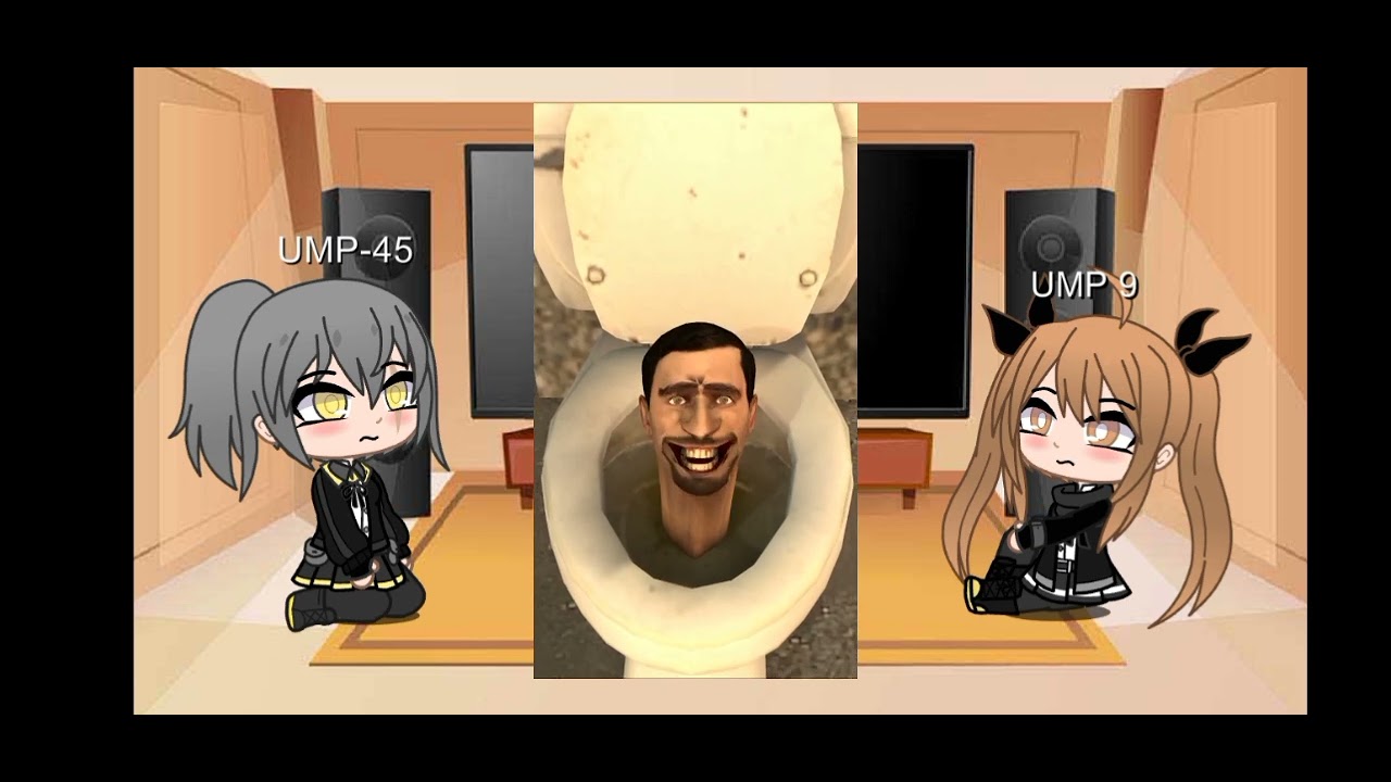 Girl's Frontline reacts to Skibidi Toilet (Part 1) #gachareact # ...