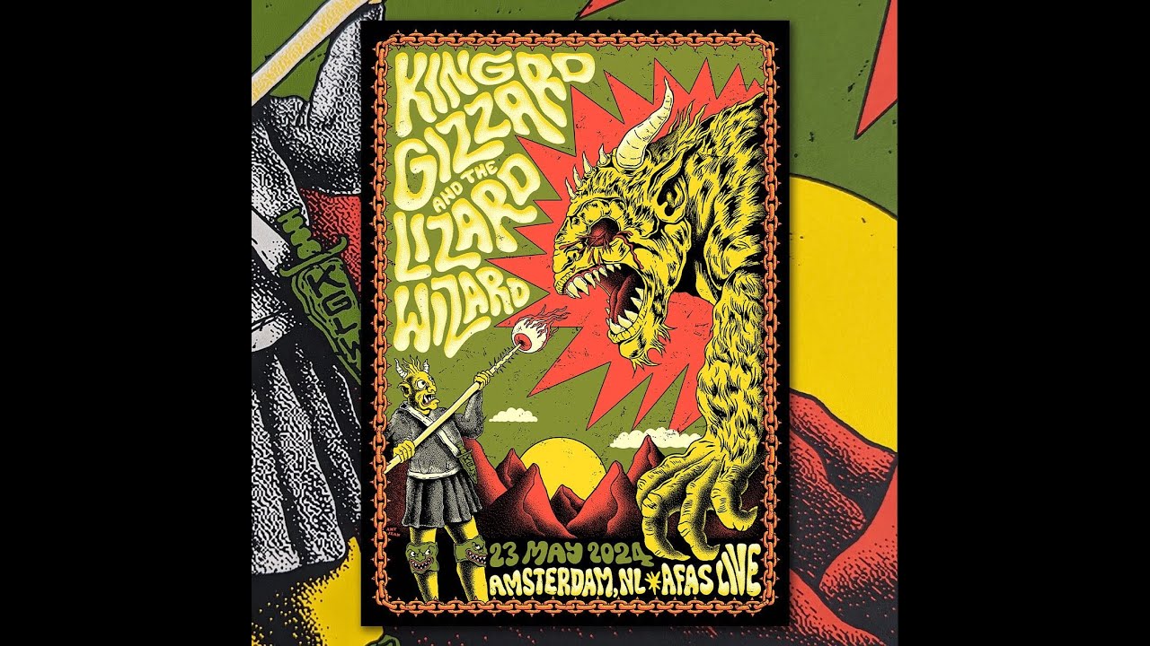 King Gizzard & The Lizard Wizard Live in Amsterdam '24 Concert Video ...