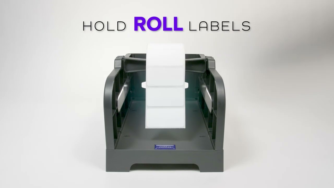 Rollo Label Holder - YouTube