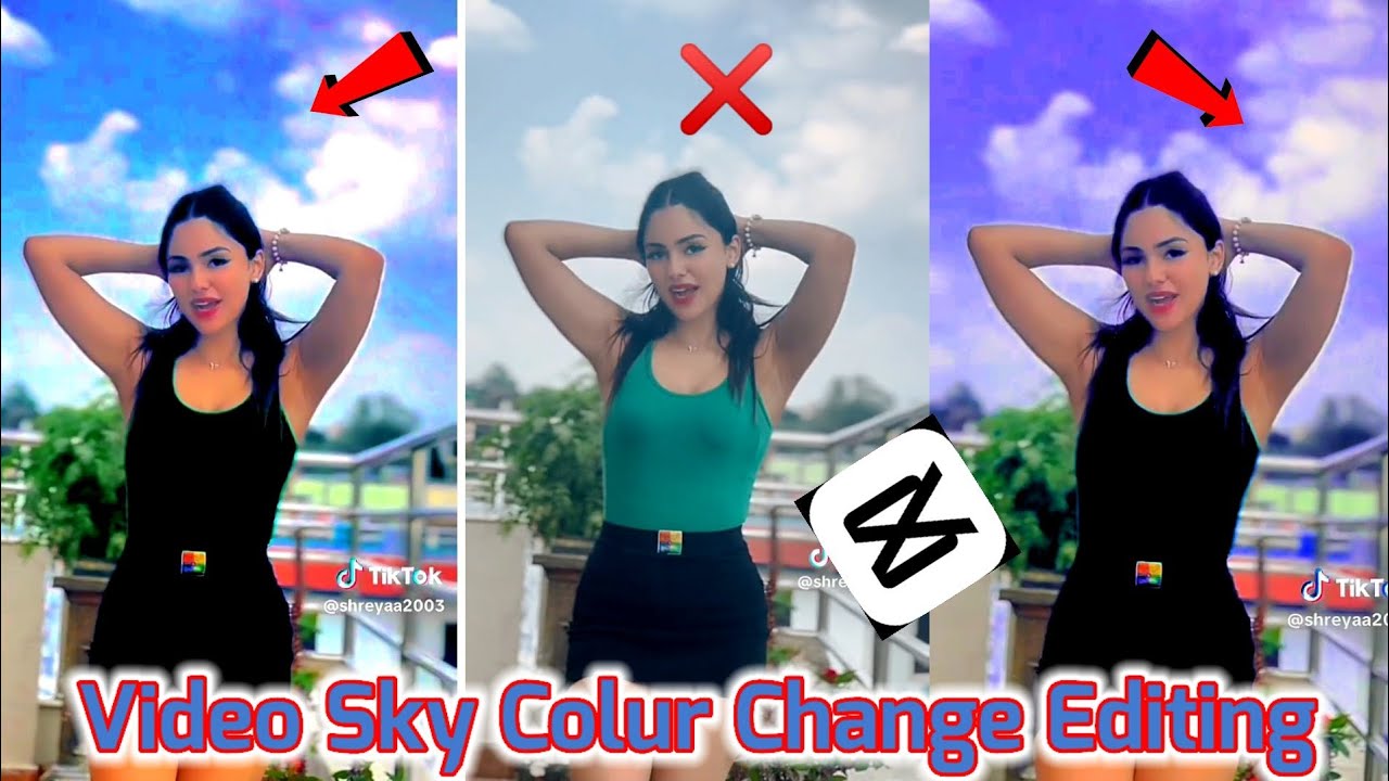 Sky change reels video in capcut | new trending editing sky colur change editing 2023 | #capcut ...