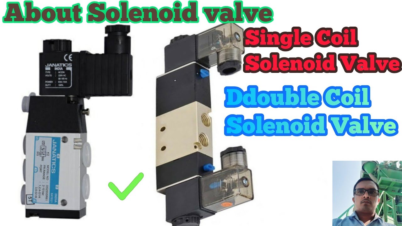 Batching plant double coil solenoid valve। single coil solenoid valve ...