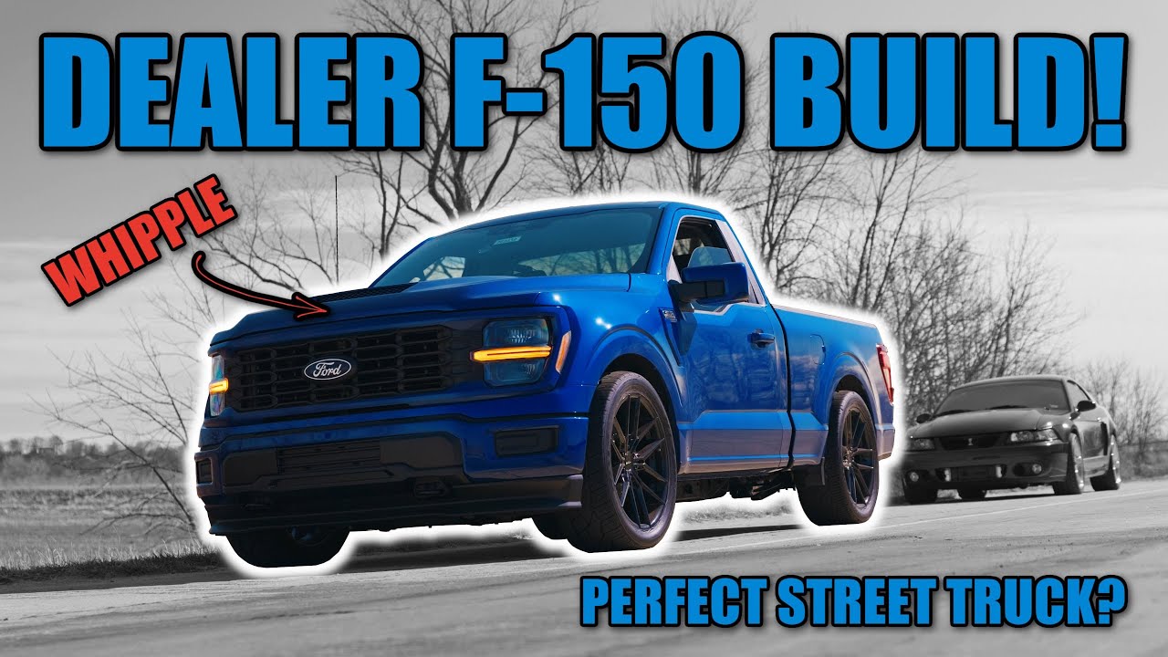 Brand New 2026 F-150 Argon Blue + 3.0L Whipple! 11.9 @ 106 MPH (FULL ...