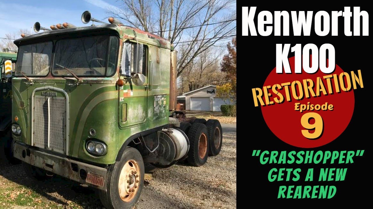 Kenworth K100 Cabover Detroit Diesel SEMI TRUCK Restoration - YouTube