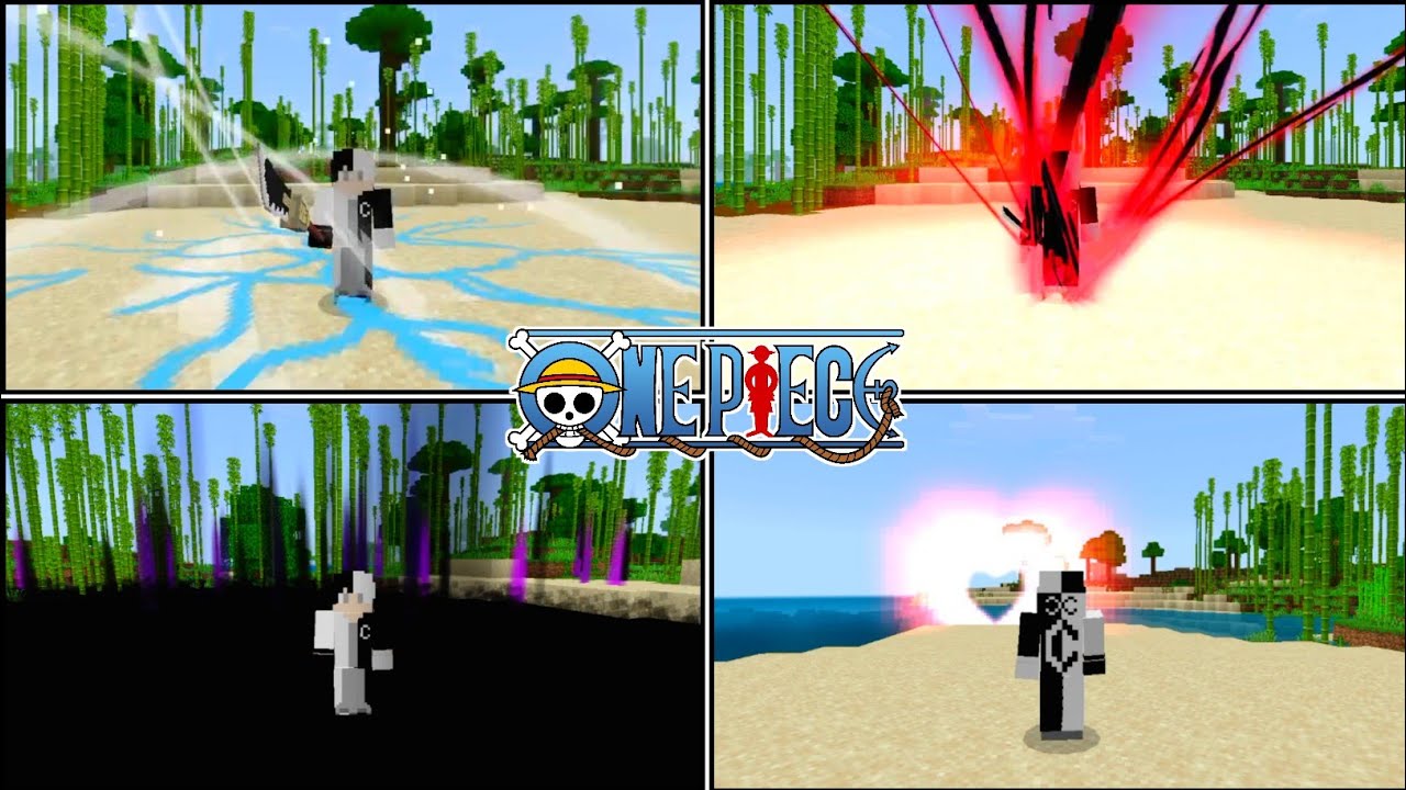 Craft Piece Beyond Addon For Minecraft PE/Bedrock 1.20 | One Piece ...