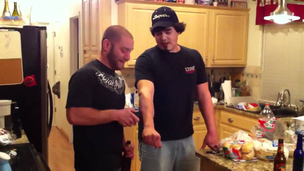 Guy Takes Tazer Like a Champ - YouTube