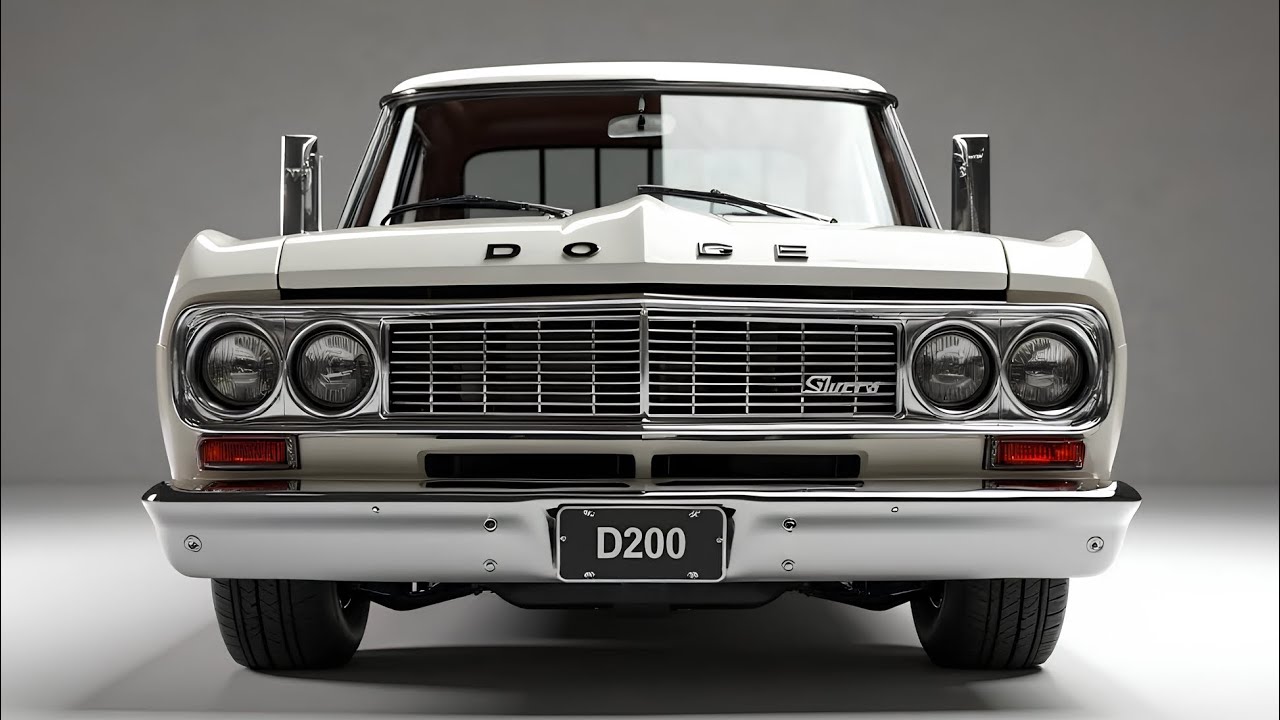 Vintage Dodge D200 Power Wagon | Classic American Truck Icon#luxurycar ...
