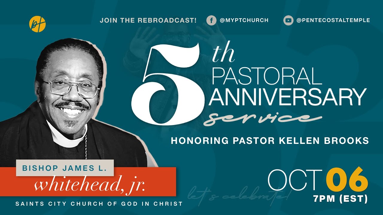 5th Pastoral Anniversary Pre-Celebration | Bishop James L. Whitehead ...