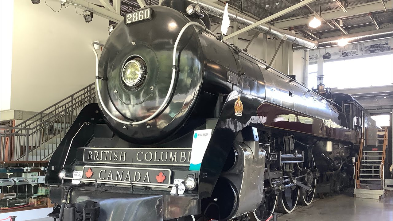 2860 The royal Hudson. Canada’s most beautiful steam locomotive. - YouTube