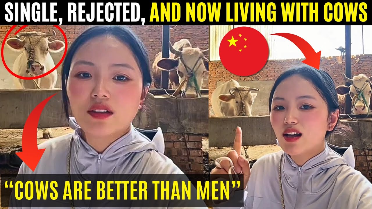 Single Chinese Woman Gets Cows After Being Rejected by Every Man 😢🐄 ...