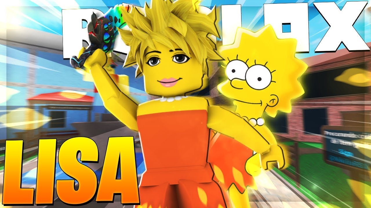 LISA SIMPSON INVADIU o MURDER MYSTERY 2 😨 | Roblox - YouTube
